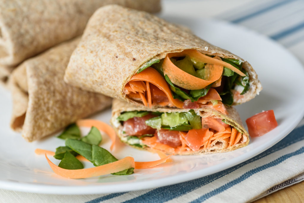Garden Vegetable Wrap | Virginia Family Nutrition Program